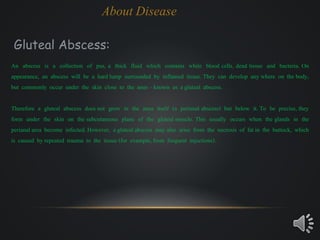 Gluteal abscess with diabetes mellitus and diabetic ketoacidosis (2) | PPTX