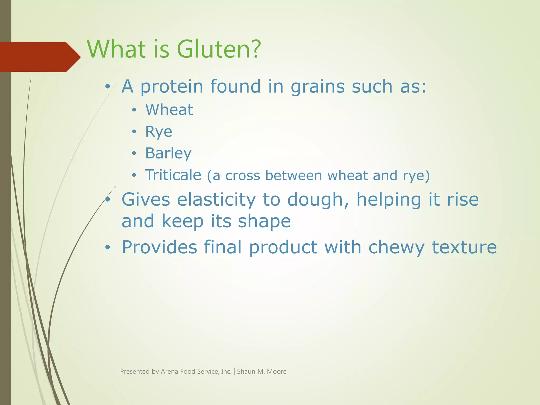 Gluten free presentation | PPTX