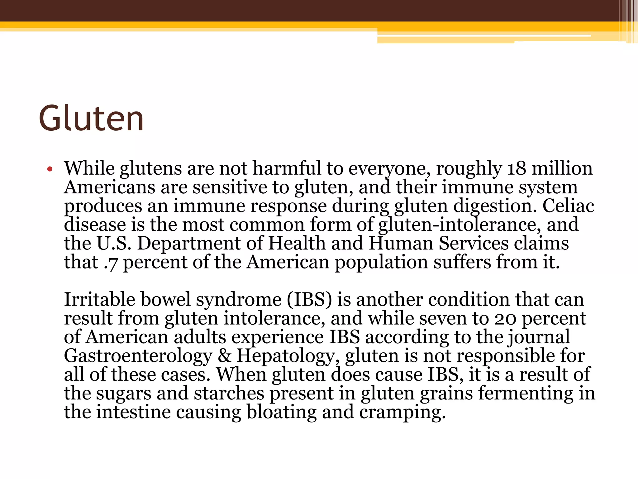 Gluten Intolerance | PPTX