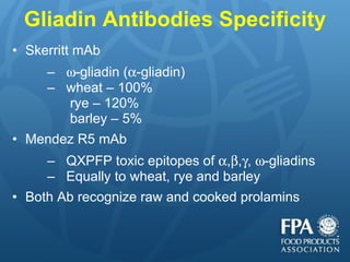 Gluten Test Kit Methods Usda | PPT