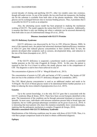 Gluts transporters | DOC