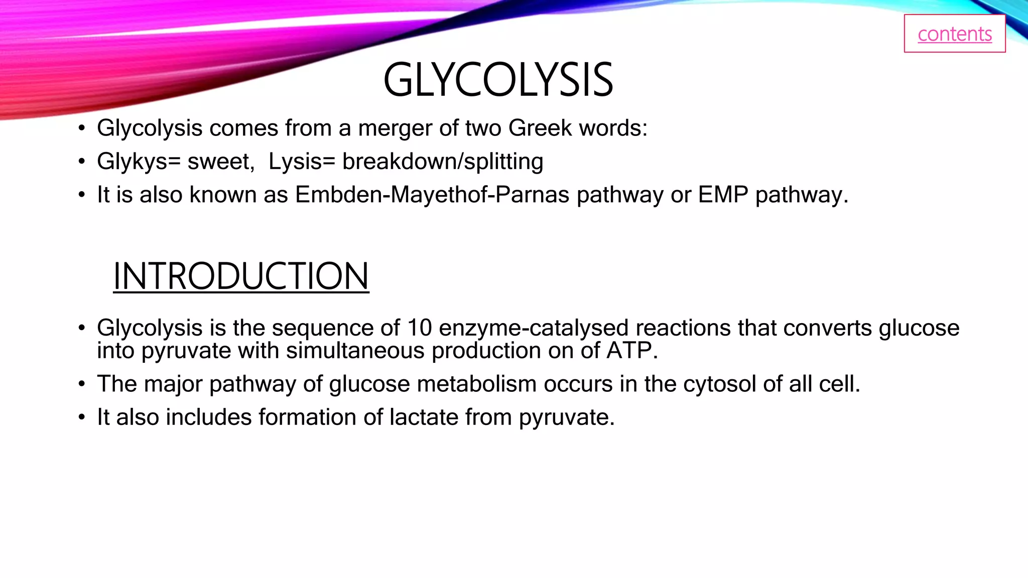 Glycolysis | PPT
