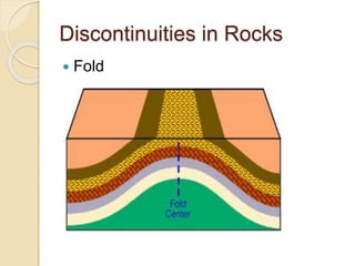 Behaviour Pattern of Slopes Tunnels in Discontinous Rock Media | PPTX