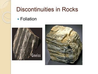 Behaviour Pattern of Slopes Tunnels in Discontinous Rock Media | PPTX