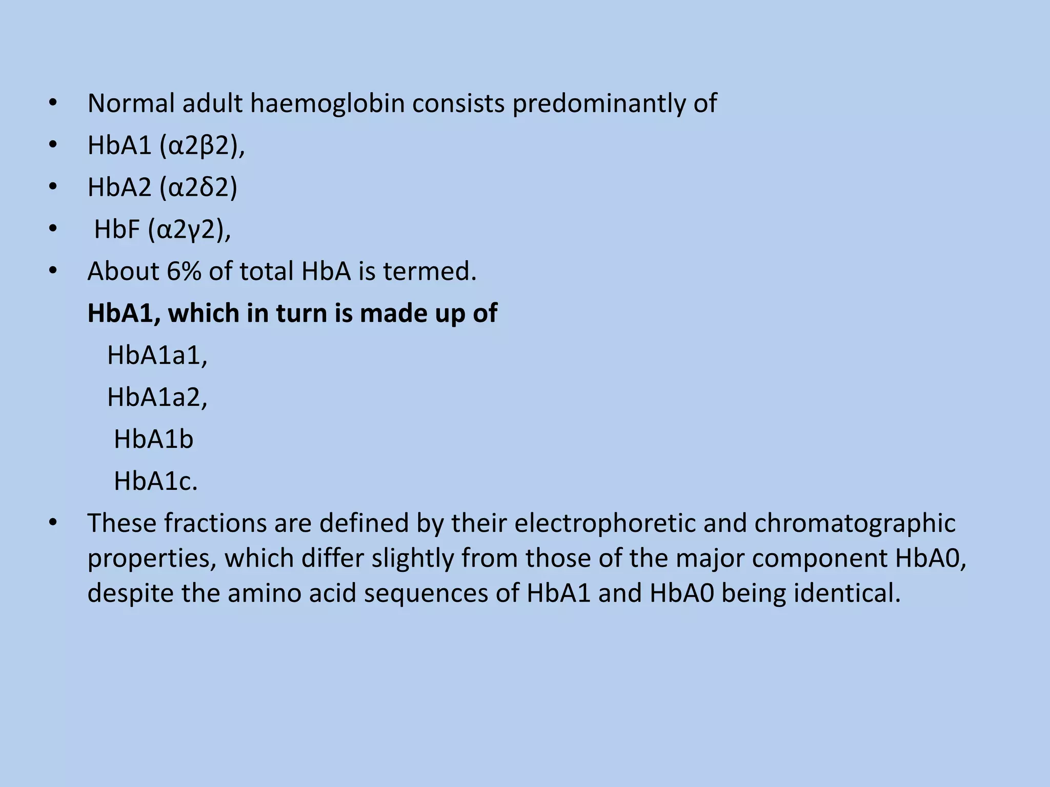 Glycated haemoglobin ppt by Basalingappa BG | PPTX
