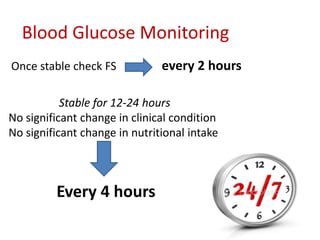 Glycemic control in the Intensive Care Units | PPTX