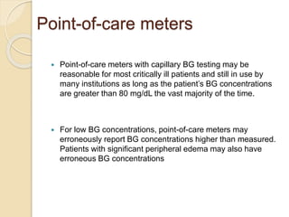 Glycemic Control - Diabetes Mellitus | PPTX