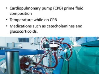 Glycemic control neonates post cardiac surgery. | PPTX