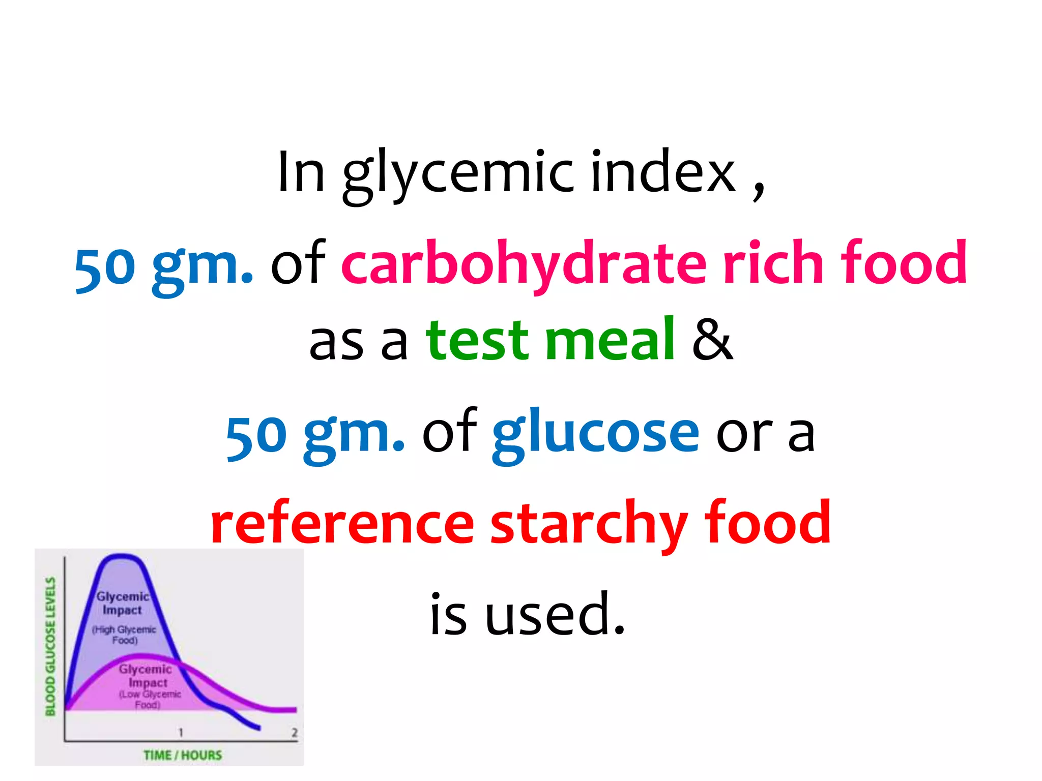 Medical Biochemistry | Food and Nutrition : Glycemic index | PPTX ...