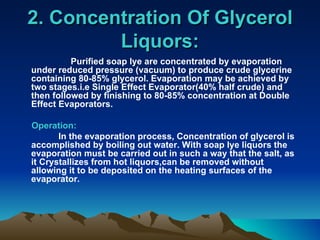Glycerine distillation plant By Muhammad Fahad Ansari 12IEEM14 | PPT