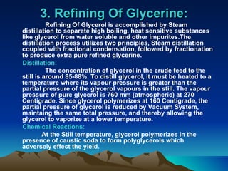 Glycerine distillation plant By Muhammad Fahad Ansari 12IEEM14 | PPT