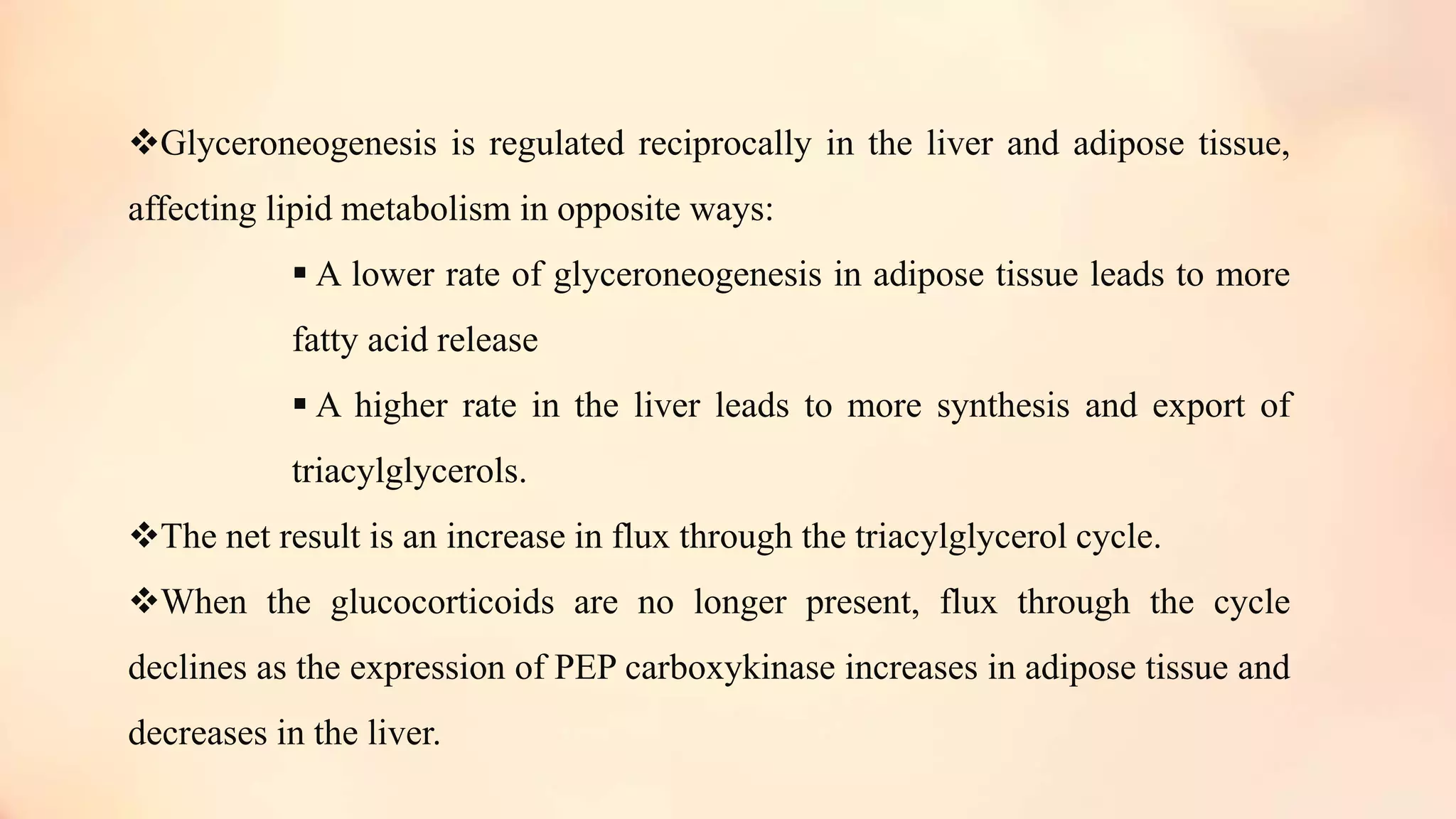 Glyceroneogenesis | PPTX