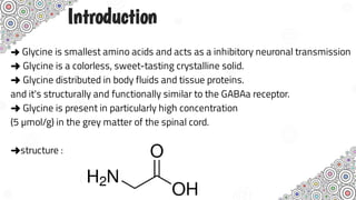 Glycine Neurotransmitter | PDF