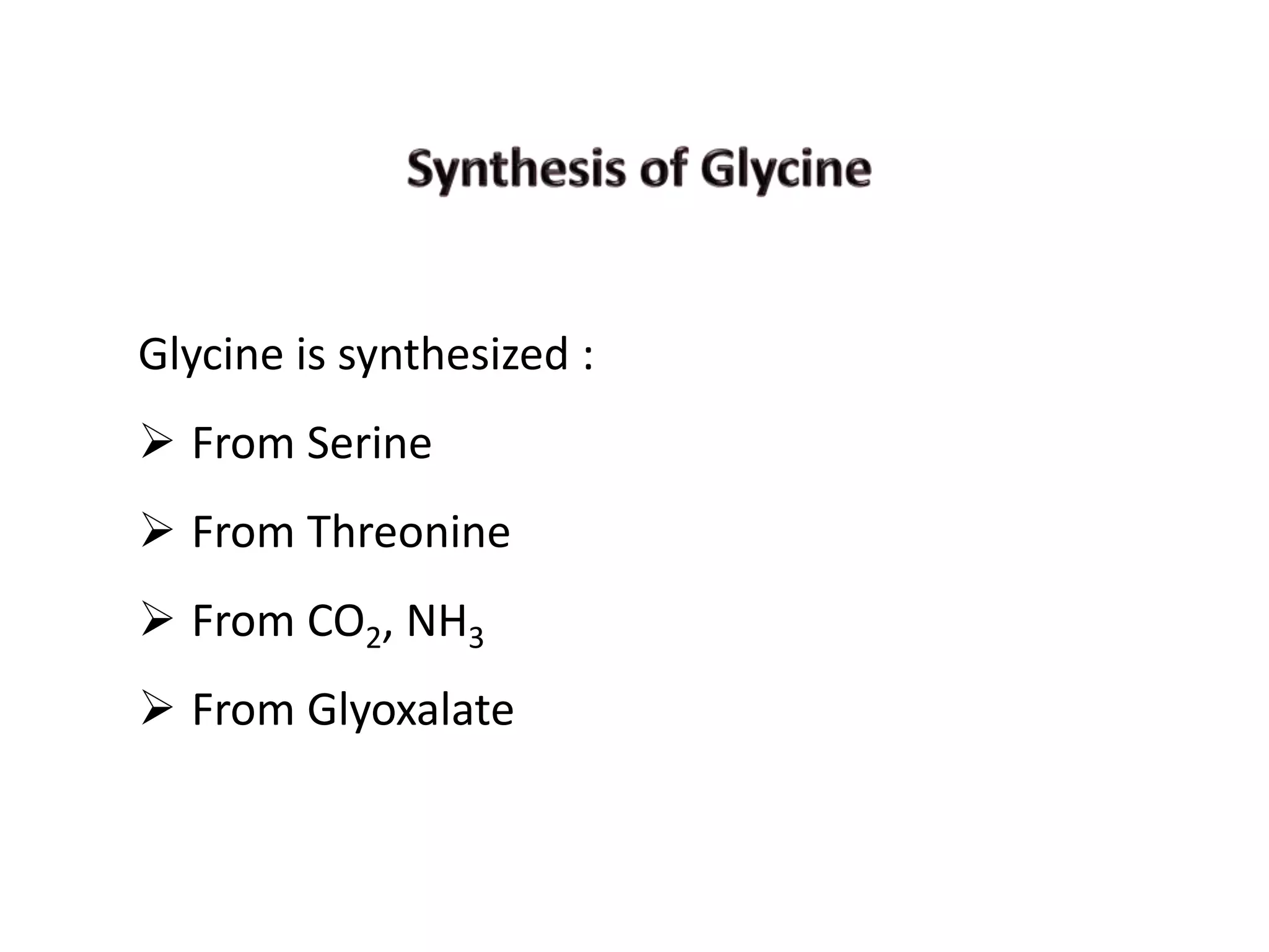 glycine-metabolism.ppt