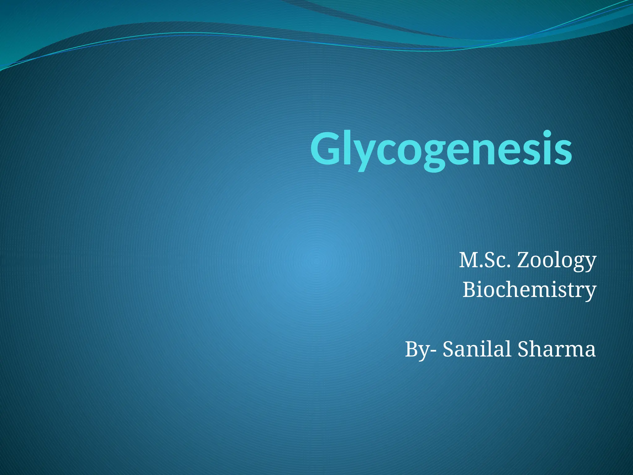 glycogenesis is the process of formation of glycogen. | PPTX