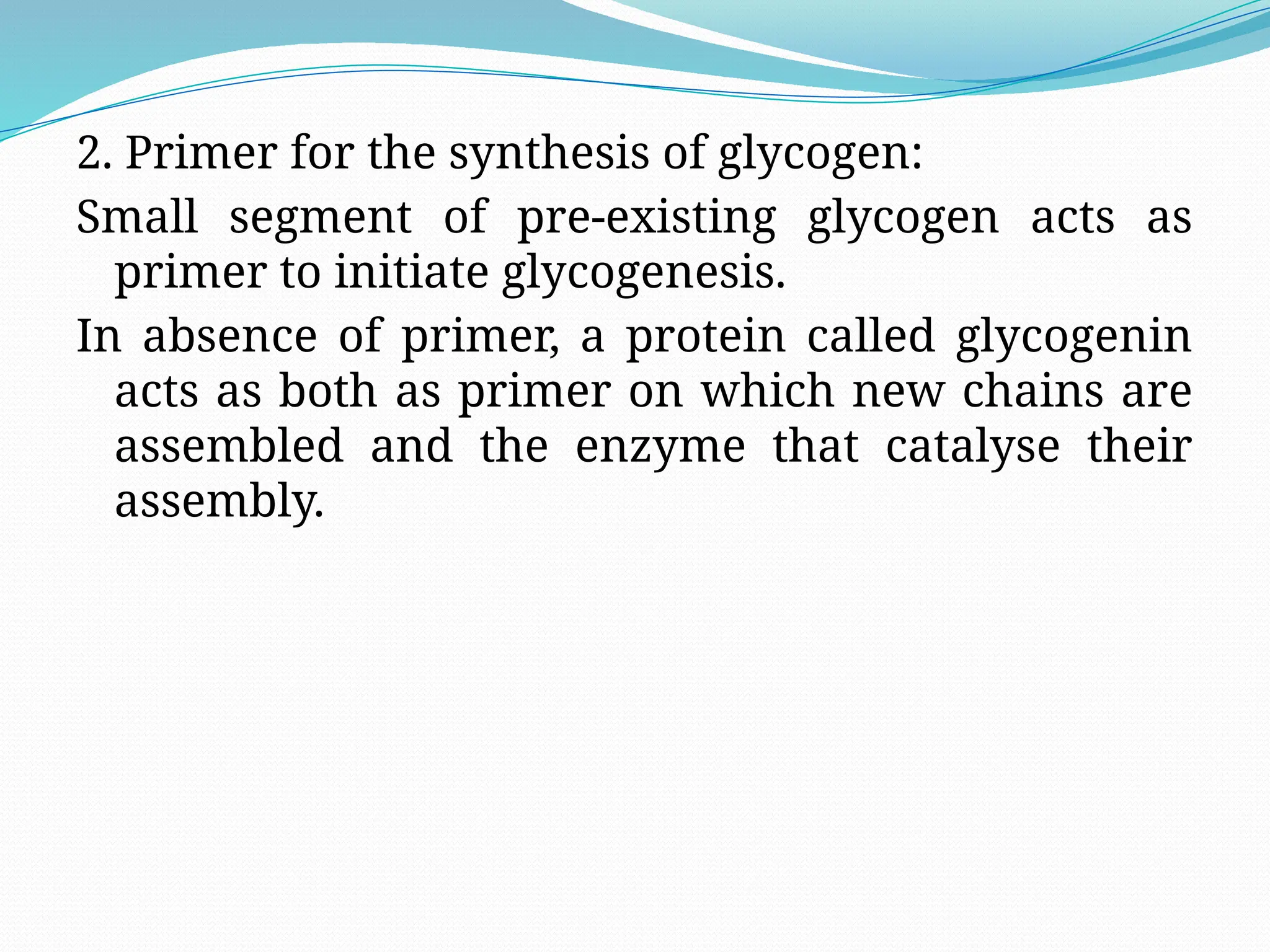 glycogenesis is the process of formation of glycogen. | PPTX