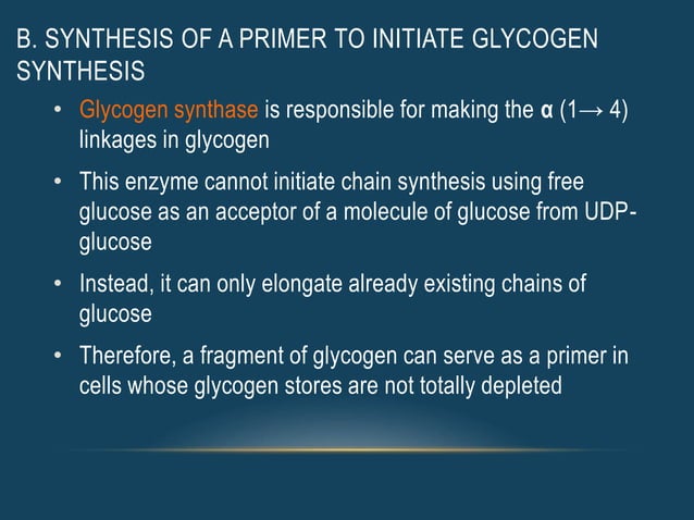 Glycogen ( Glycogenesis) | PPTX