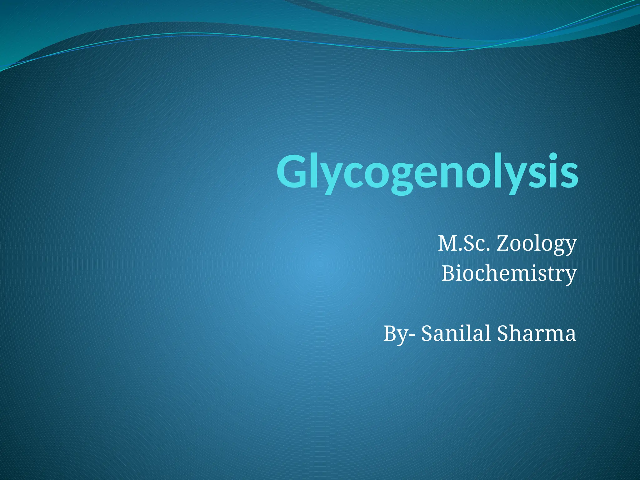 glycogenolysis by ss. It is the process of glycogen breakdown. | PPT