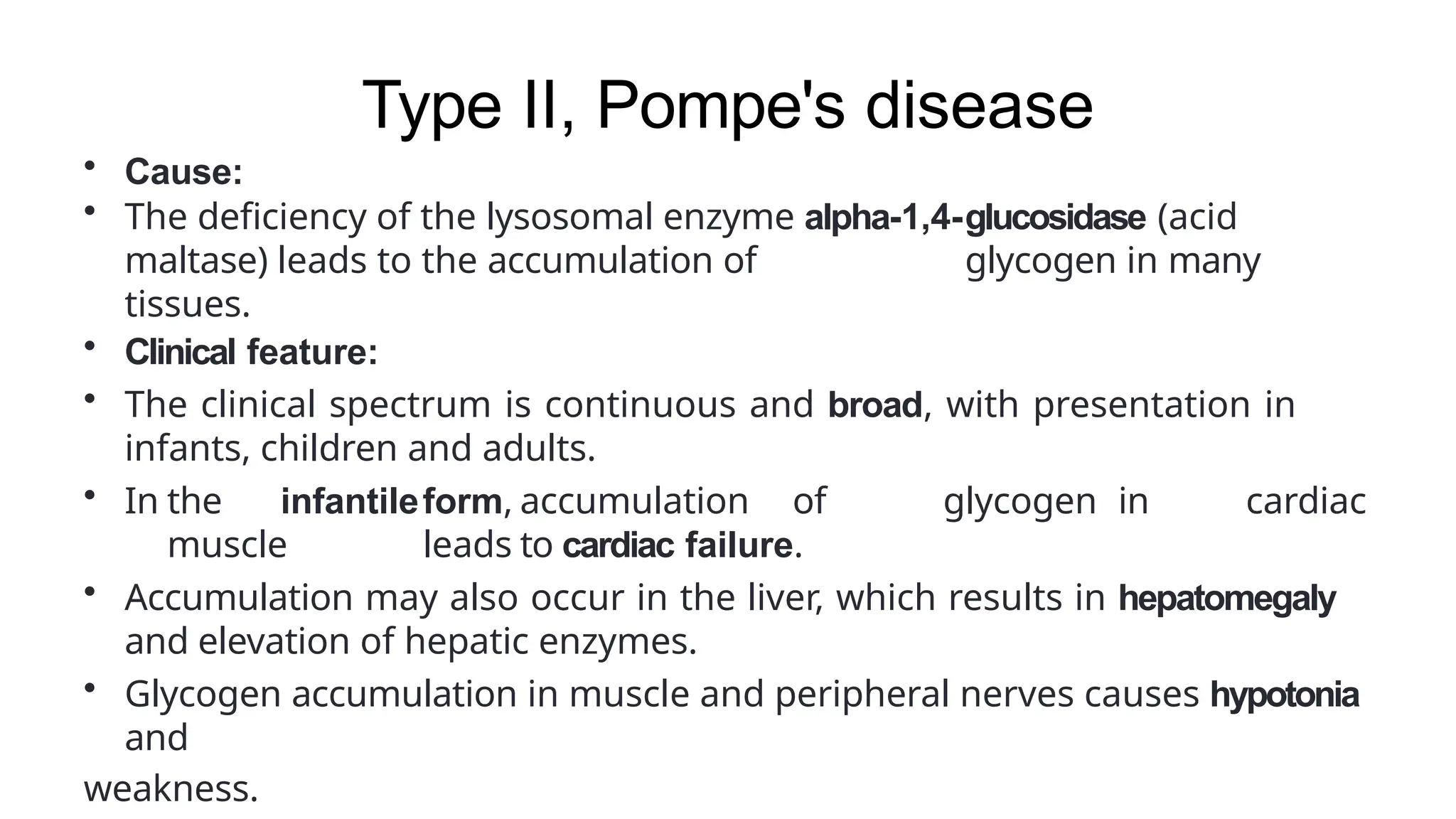 Glycogenosis.pptx Glycogenosis, also known as glycogen storage disease ...