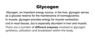 Glycogenosis.pptx Glycogenosis, also known as glycogen storage disease ...