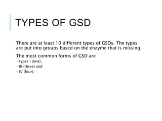 Glycogen storage disease LB | PPTX