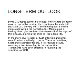 Glycogen storage disease LB | PPTX