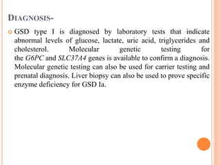 Glycogen storage disease | PPTX