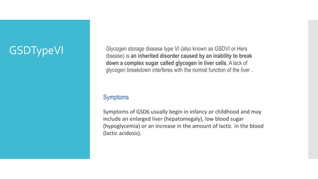 Glycogen storage disease pptx | PPTX
