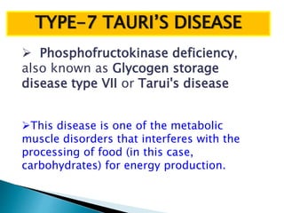 GSD, glycogen storage disease | PPTX