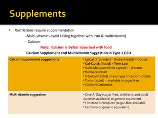 Glycogen Storage Disease Case Study | PDF