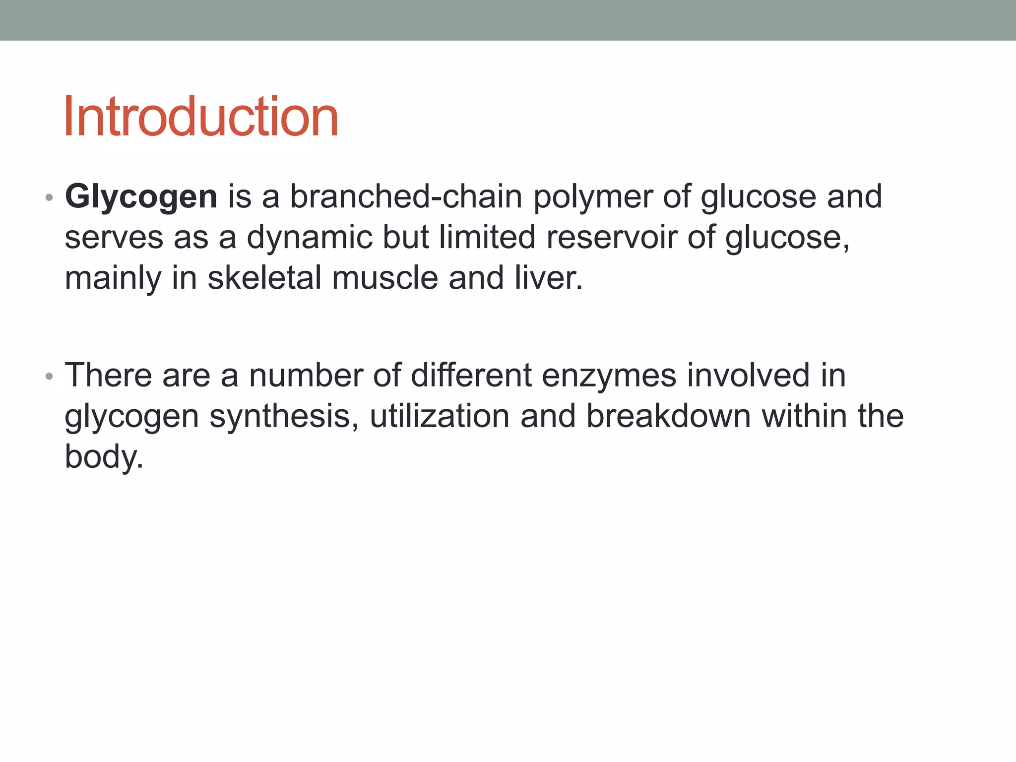 Glycogen storage disease (gsd) | PPTX