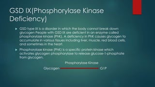 Glycogen storage diseases | PPTX