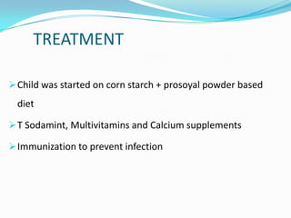 Glycogen storage disorder case presentation1 | PPTX