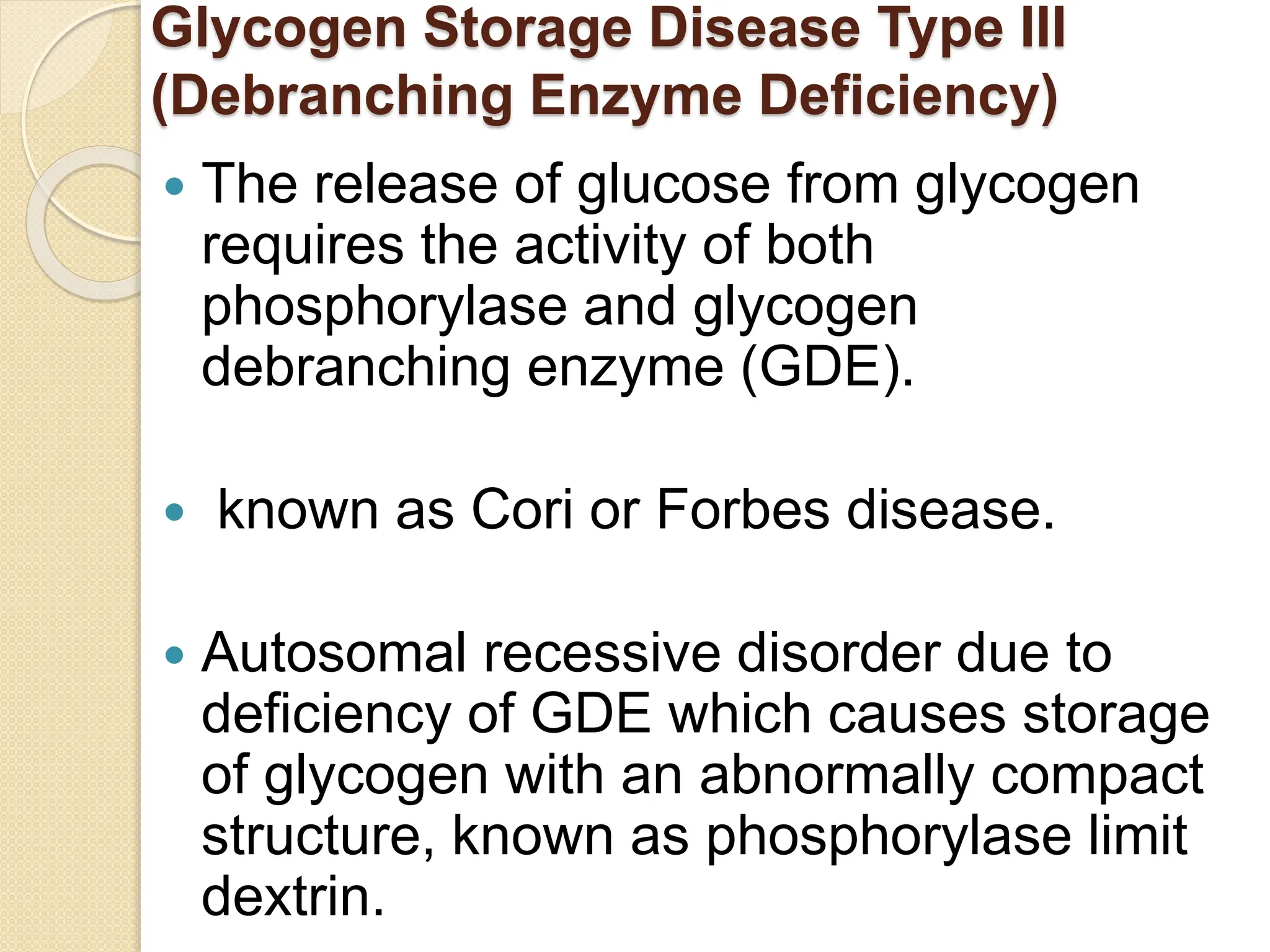 Glycogen storage disorders PPT FOR MMBS.pptx | Free Download