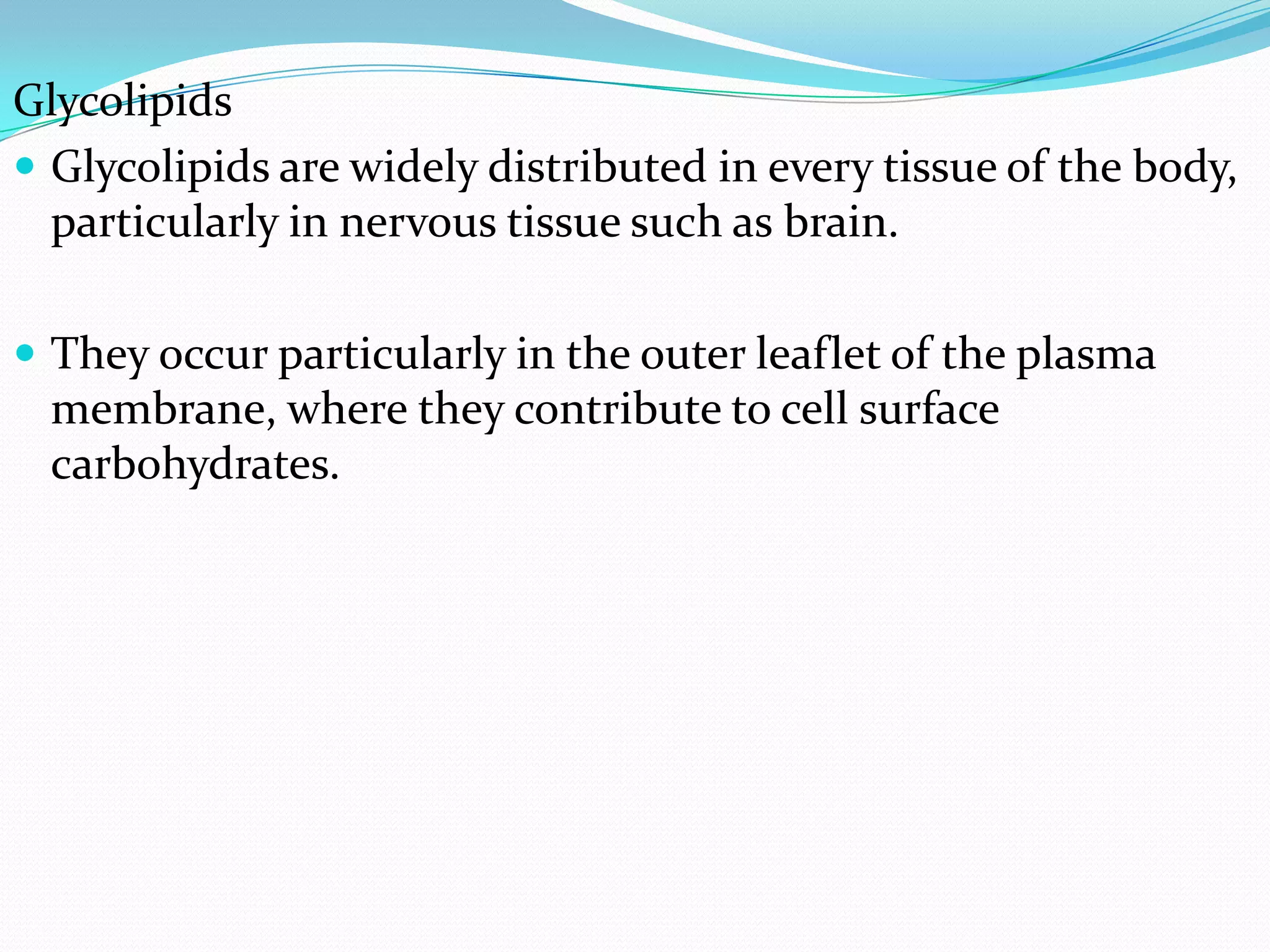 Glycolipids | PPT
