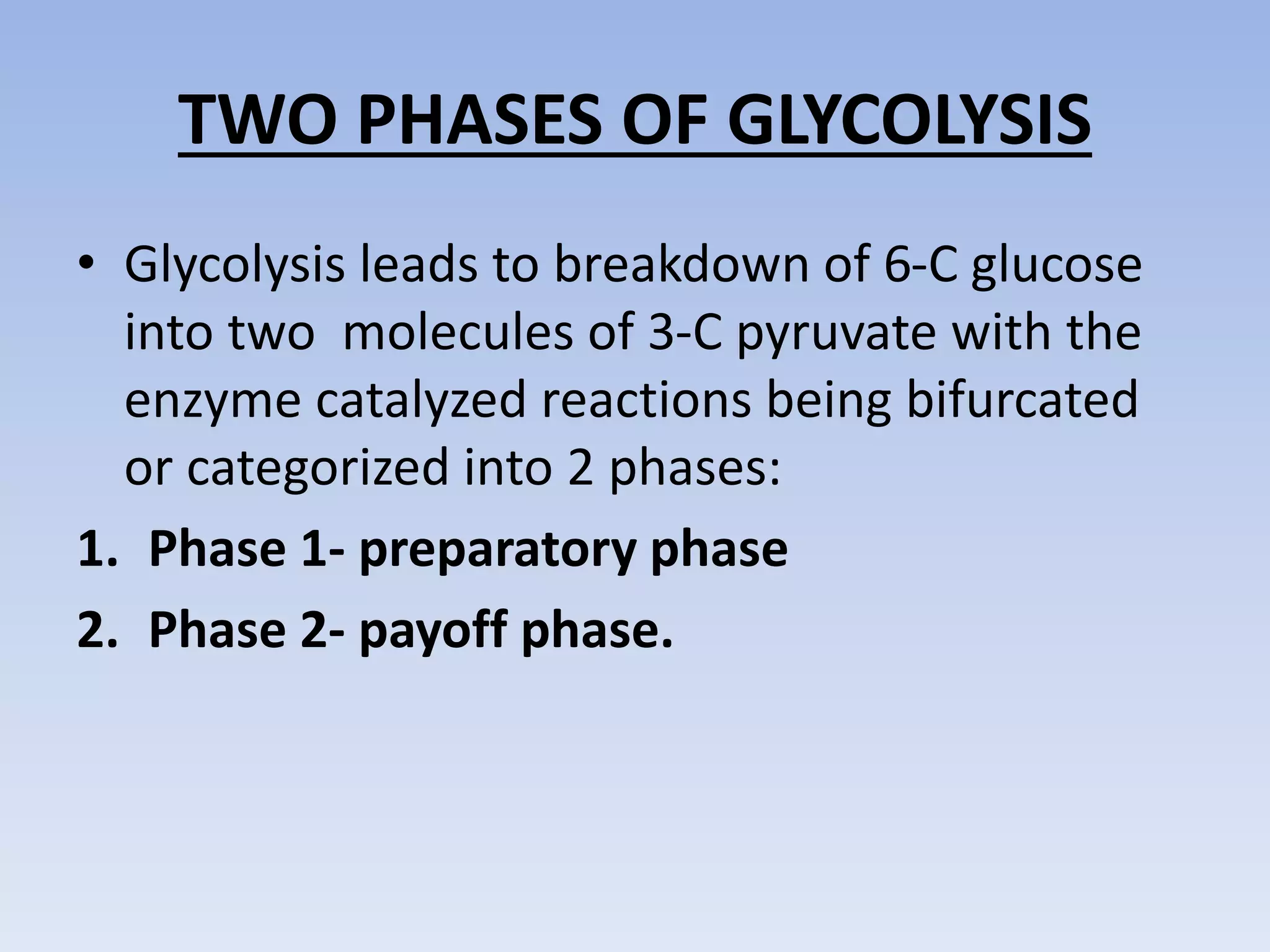Glycolysis | PPTX