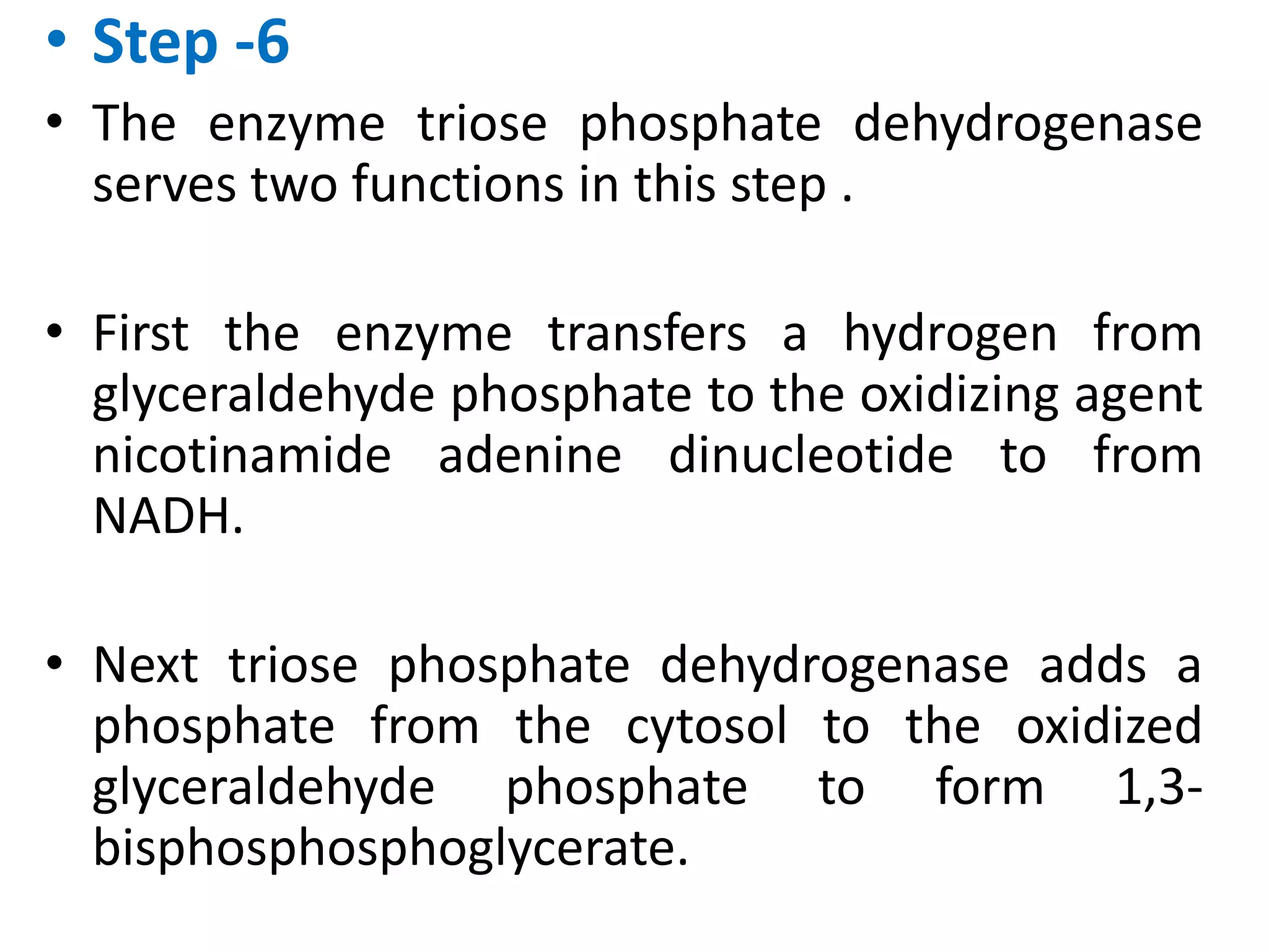 Glycolysis | PPTX