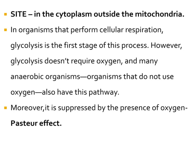 Glycolysis-the EMP pathway-Embden Meyerhoff Paranas pathway | PPT