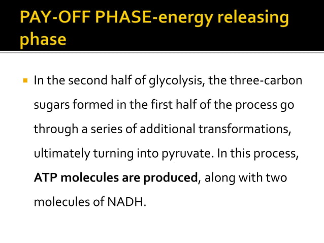 Glycolysis-the EMP pathway-Embden Meyerhoff Paranas pathway | PPT