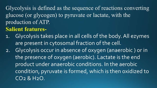 Glycolysis Ppt