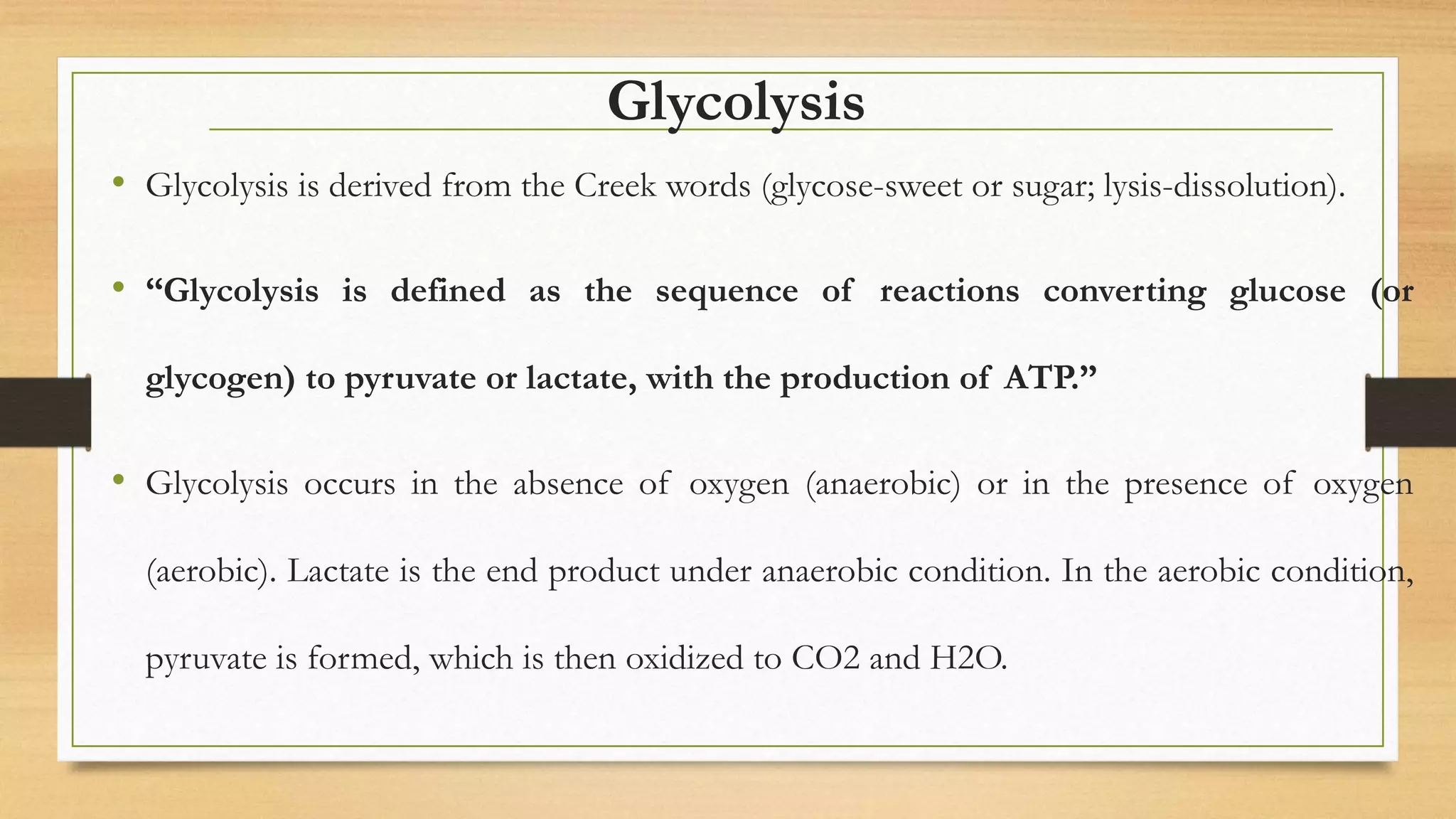 Glycolysis.pptx | Chemistry | Science