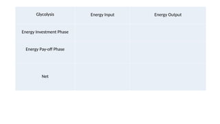 Presentation on GLYCOLYSIS general biology.pptx