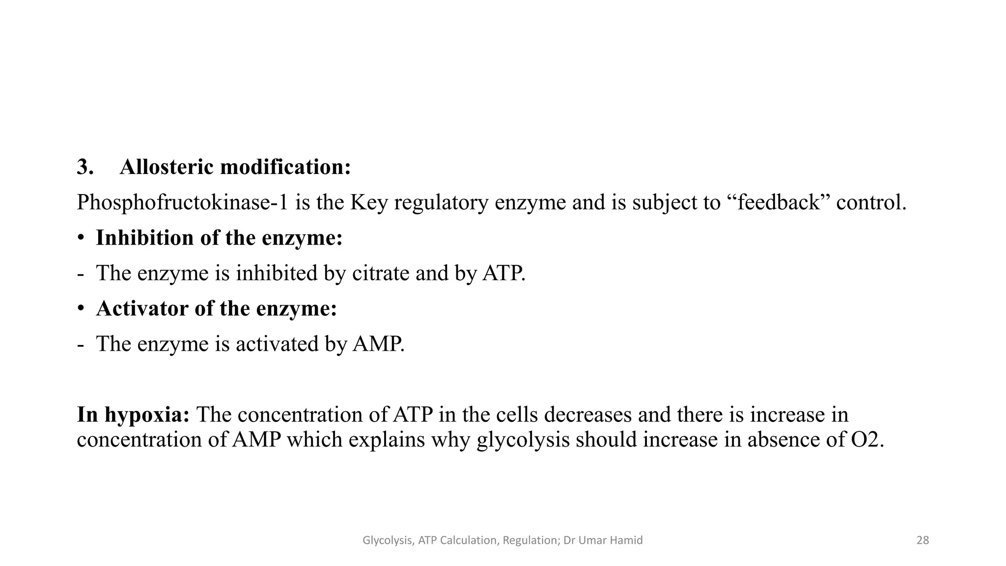 Glycolysis, ATP Calculation and Regulation.pptx