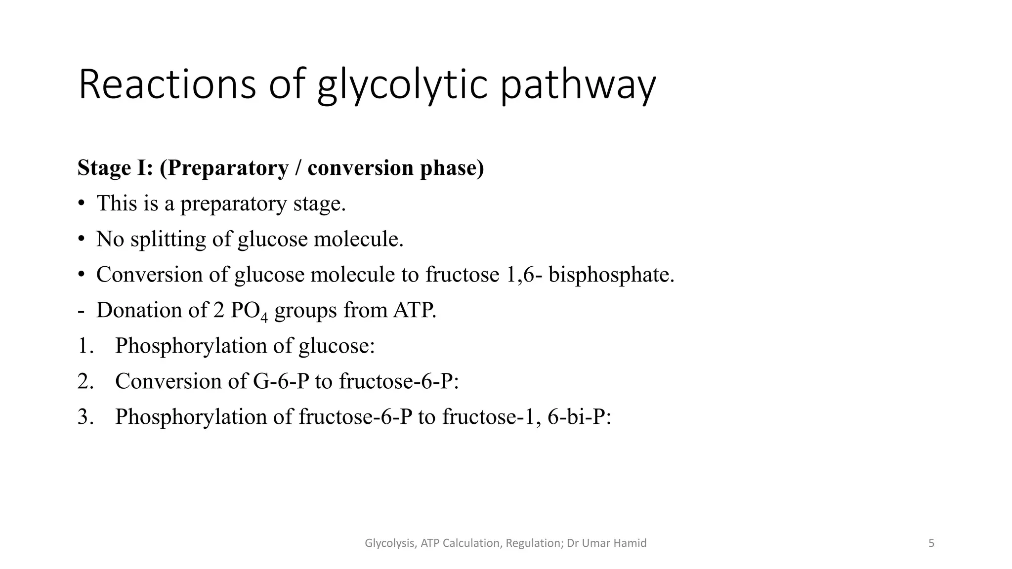 Glycolysis, ATP Calculation and Regulation.pptx