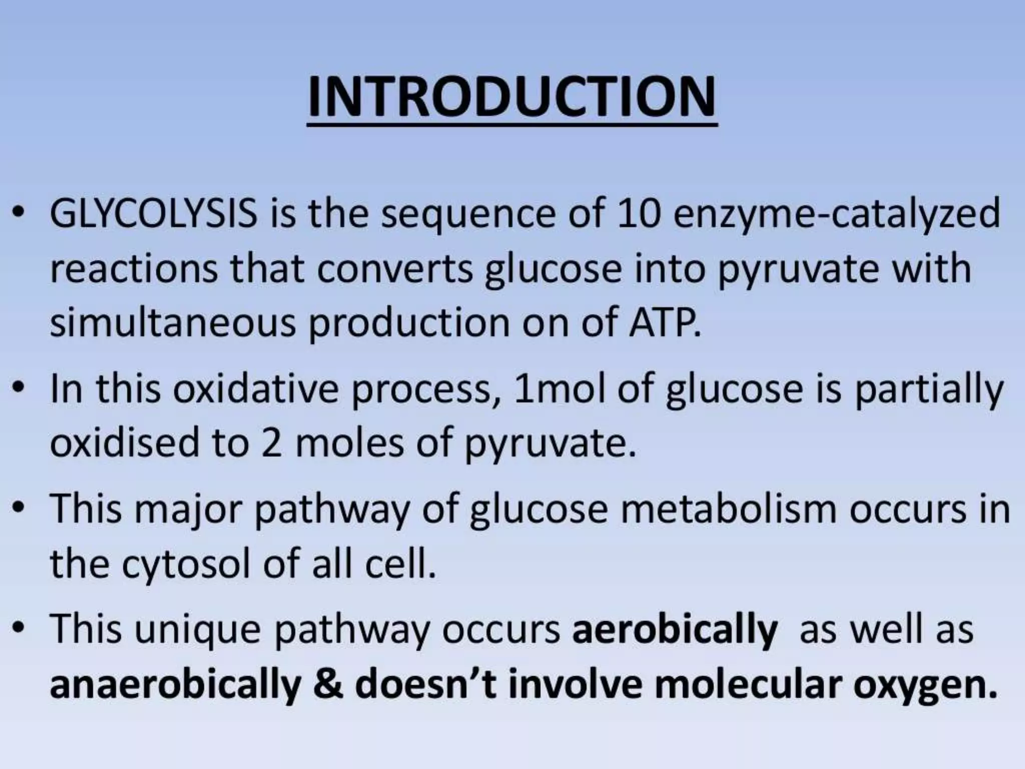 Glycolysis biochemistry | PPTX