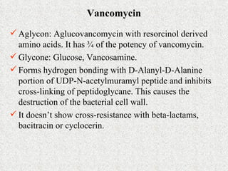 Glycopeptide And Peptide Antibiotics | PPT