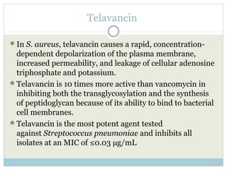 Glycopeptides, fluoroquinolones, aminoglycosides Drugs | PPT