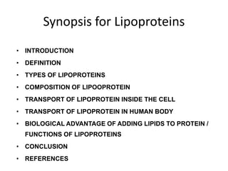 Glycoprotein, lipoprotein, structure and function | PPT
