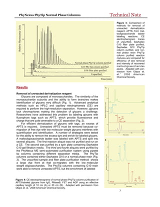 Antibody Glycan Analysis with Normal Phase PhyTip Columns | PDF | Biological Sciences | Science