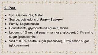 Glycoproteins, Pharmacognosy | PPT